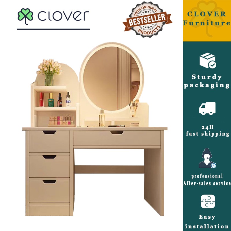 Dressing Table Organizer Integrated Small Table Dressing Table Bedroom ...