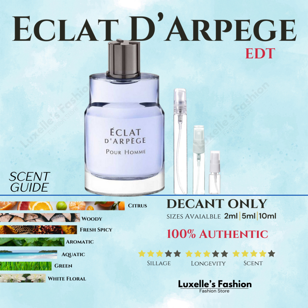 Eclat D Arpege EDT Perfume for men Decant / Takal | Shopee Philippines