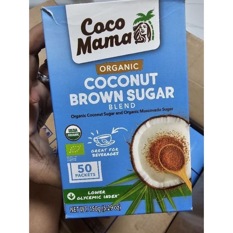 COCO ANGEL ORGANIC BROWN SUGAR 50 SACHET | Shopee Philippines