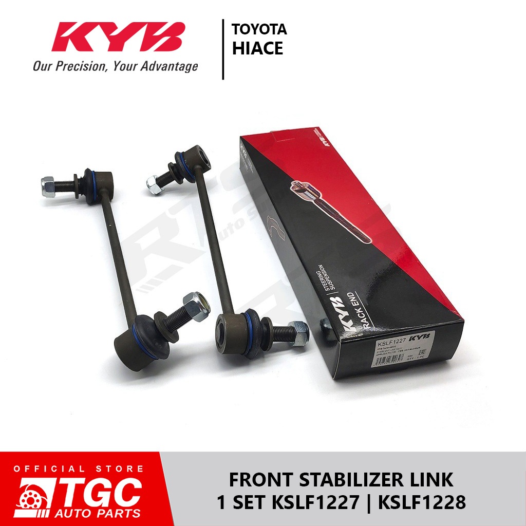 KYB Front Stabilizer Link Toyota Hiace 2019 - 2023 KSLF1227 KSLF1228 1 ...