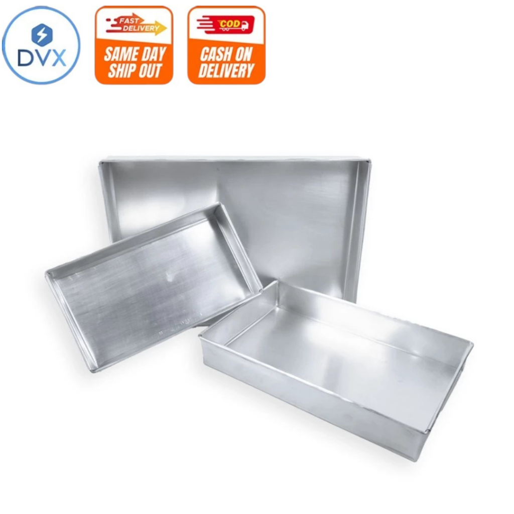 COD DVX RECTANGLE Baking Pan Alloy / Aluminum Molder Lanera | Shopee ...