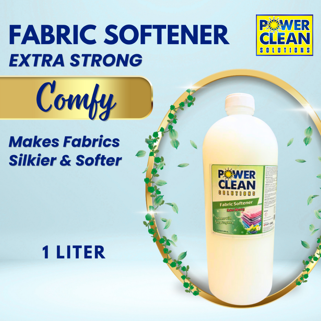 Powerclean Fabric Softener Extra Strong Comfy - 1 Liter | Shopee ...