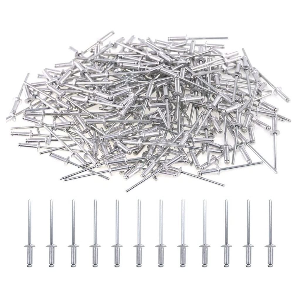ONE PC BLIND RIVET ALUMINUM GRIP and STEEL MANDREL (10-PCS per ORDER ...