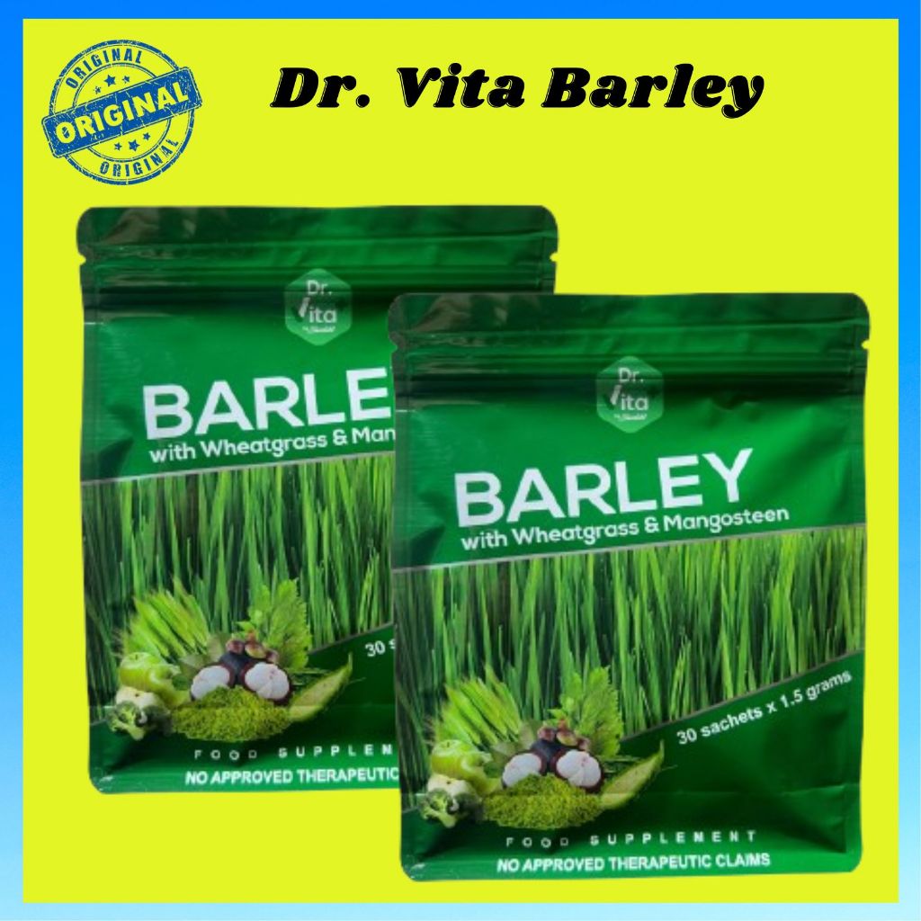 [TWIN PACK] ORIGINAL DR. VITA BARLEY WITH WHEATGRASS AND MANGOSTEEN ...