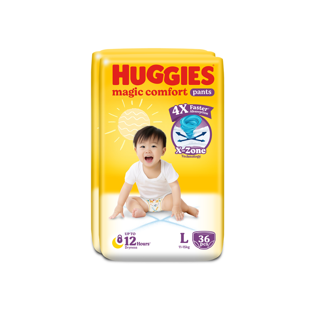 Huggies Magic Comfort Jumbo Large 72 Pieces | Shopee Philippines