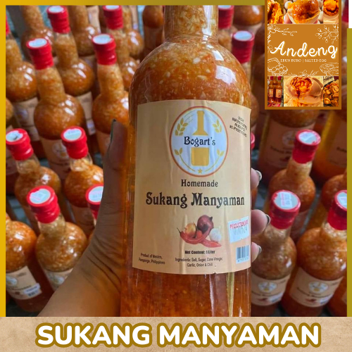 500ML / 1L Bogart's Homemade Sukang Manyaman | Shopee Philippines