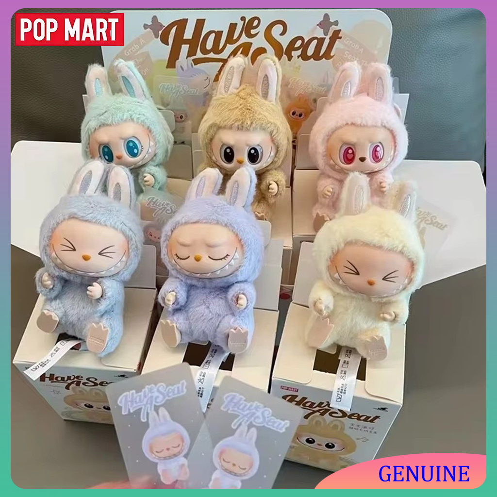 Quick delivery from stock 】 [Genuine] POPMART LABUBU Sitting Party ...