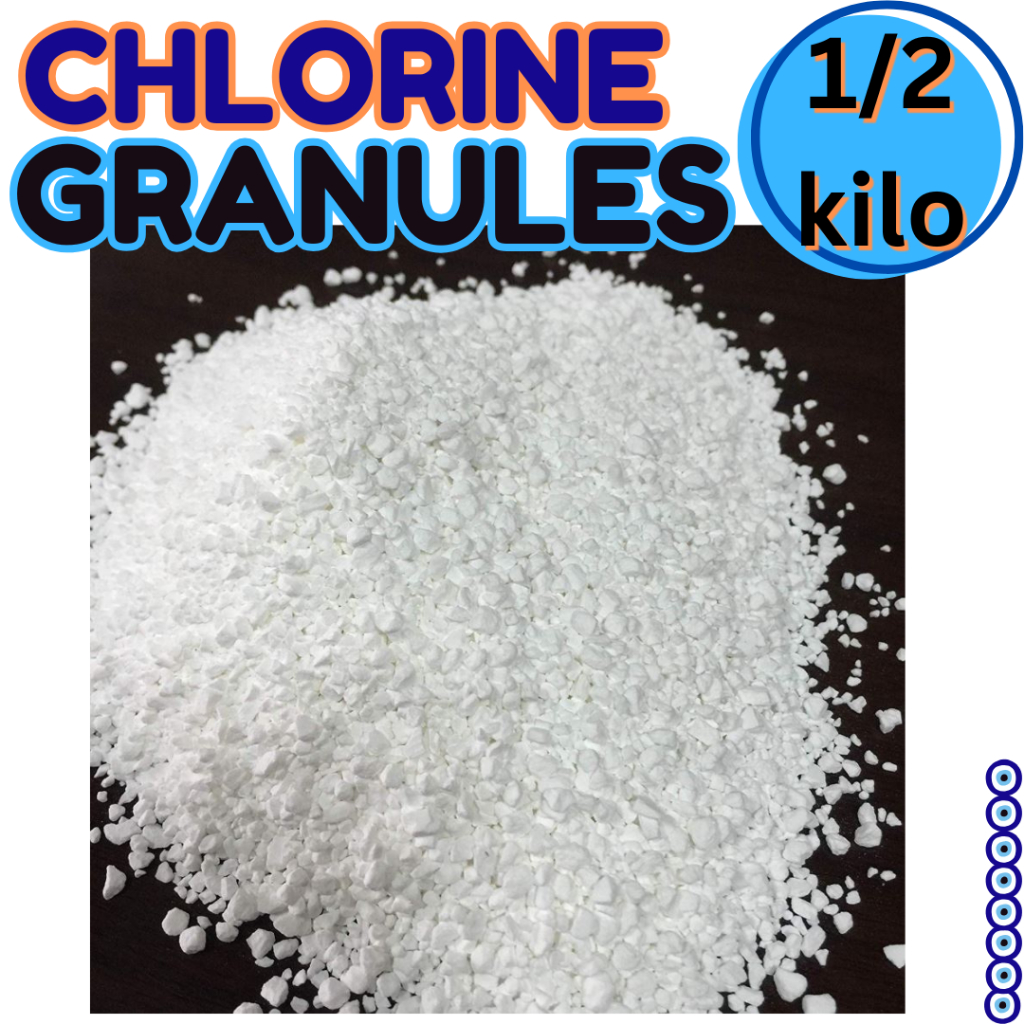 DragonWare8 1/2kilo CHLORINE GRANULES POWDER pool | Shopee Philippines