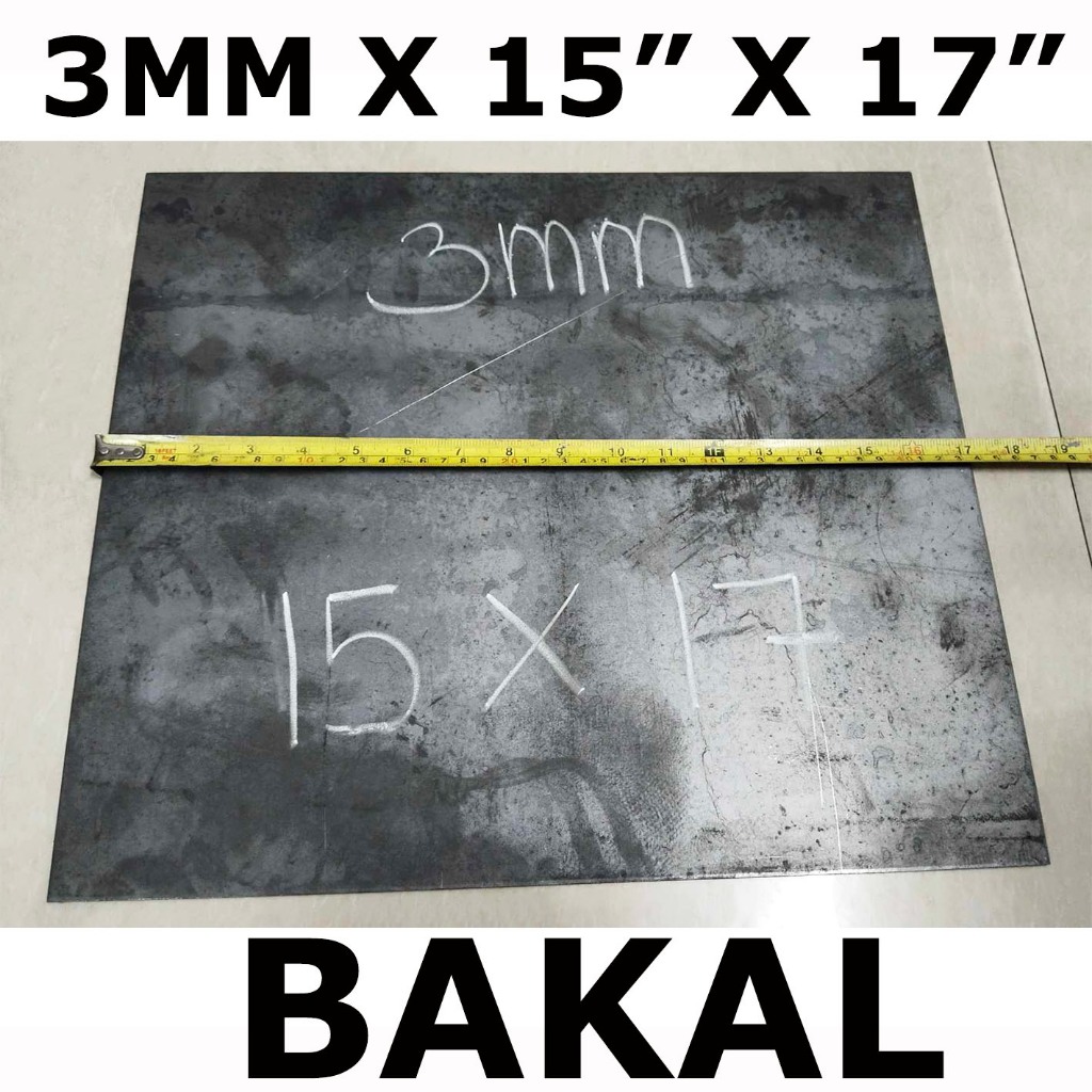 MS BASE PLATE 3MM X 15" X 17" MILD STEEL ...
