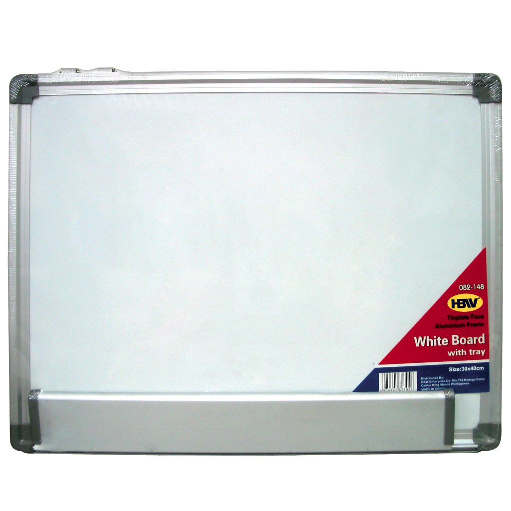 HBW Magnetic Whiteboard Aluminum Frame With Tray | Shopee Philippines
