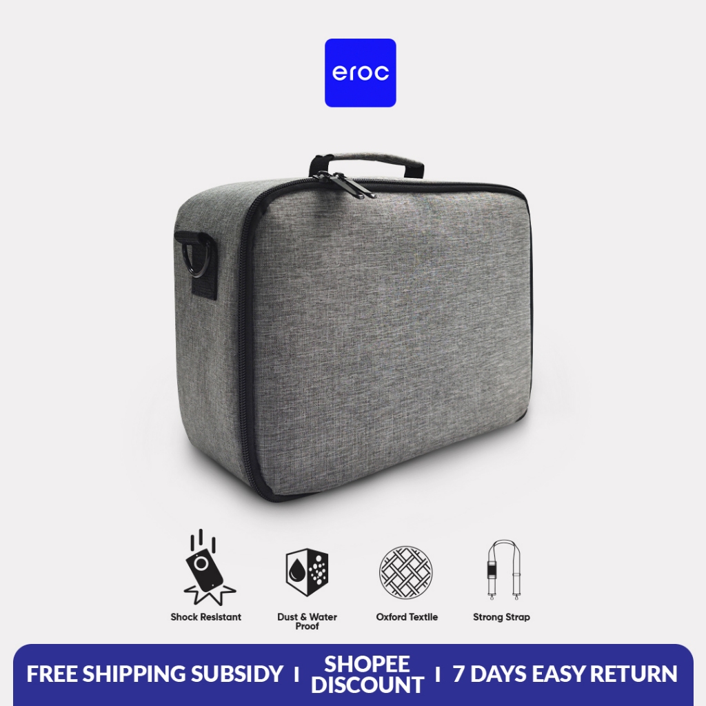 Eroc Projector Bag Oxford Cloth Dust Shock Proof W/Buckle Strap&Handle ...