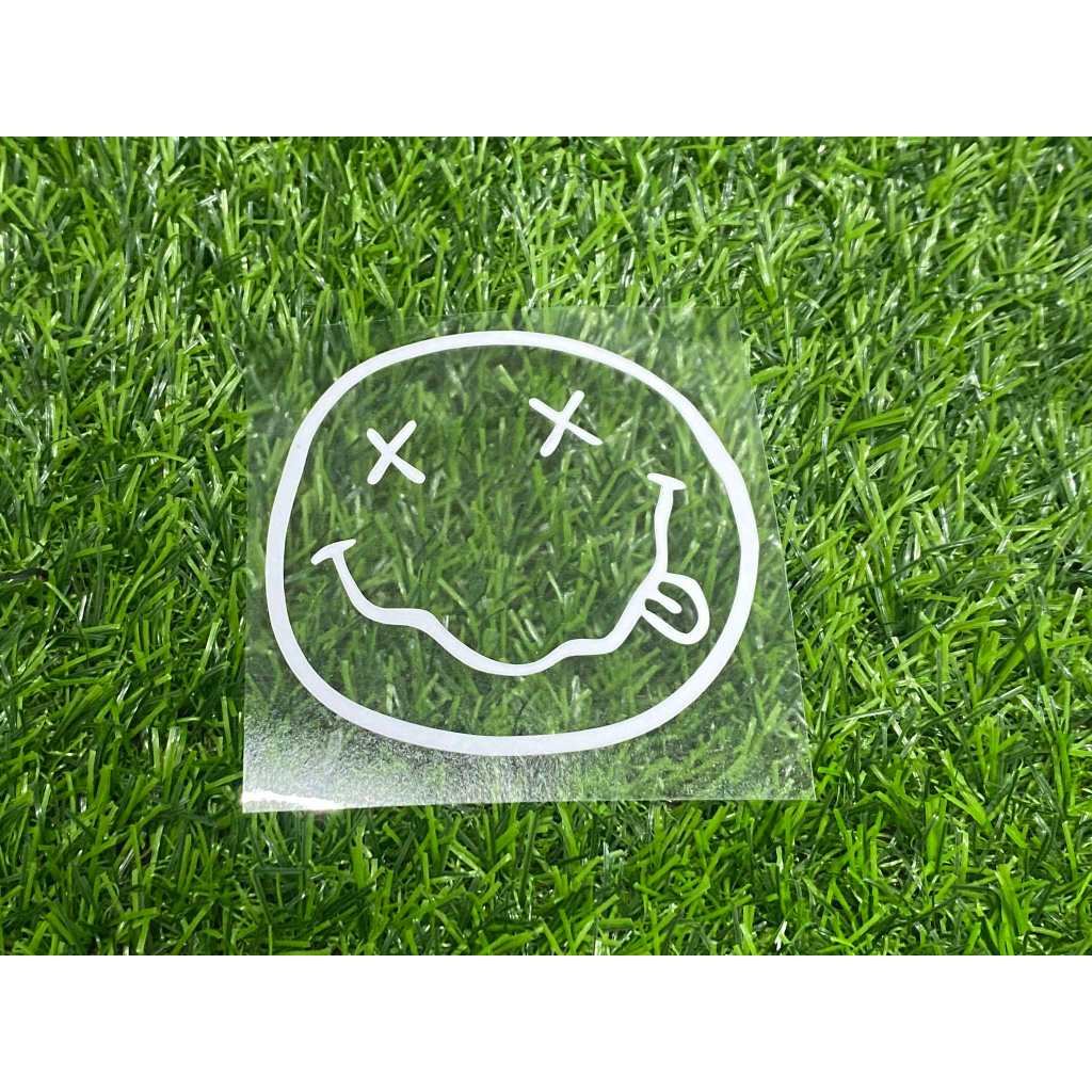 NIRVANA LOGO STICKER DECALS FOR MOTORCYCLE, CARS & ETC (WATERPROOF ...