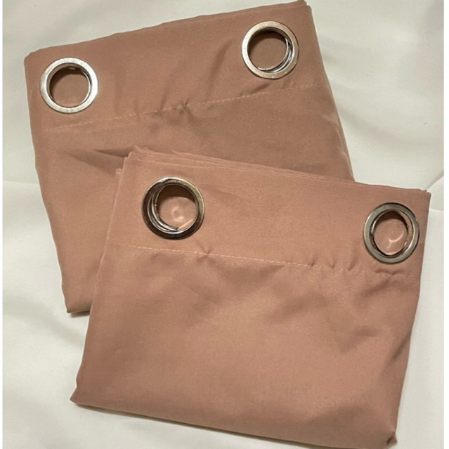 MOCHA MOUSSE COLOR OF THE YEAR 2025 / PLAIN COLORS RING CURTAINS ...