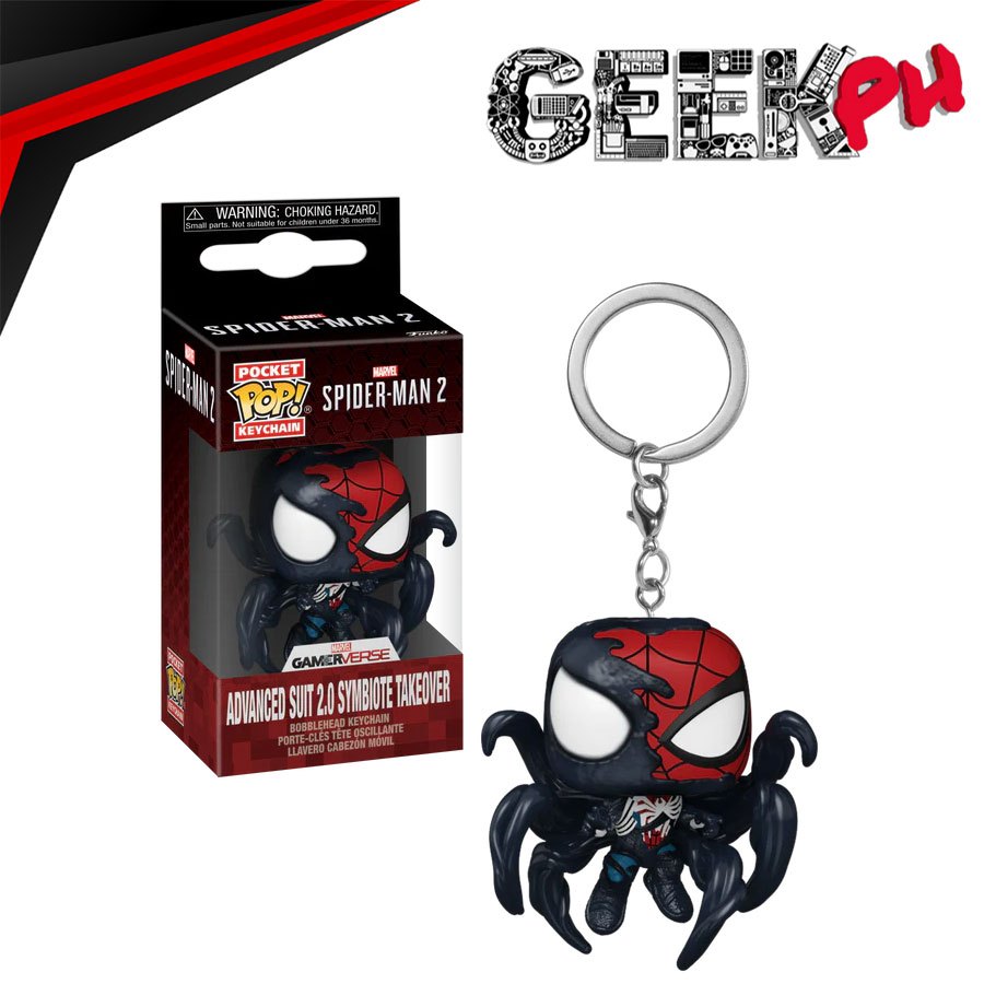 Funko Spider-Man 2V G - Pocket Pop Keychains - Advanced Suit 2.0 ...