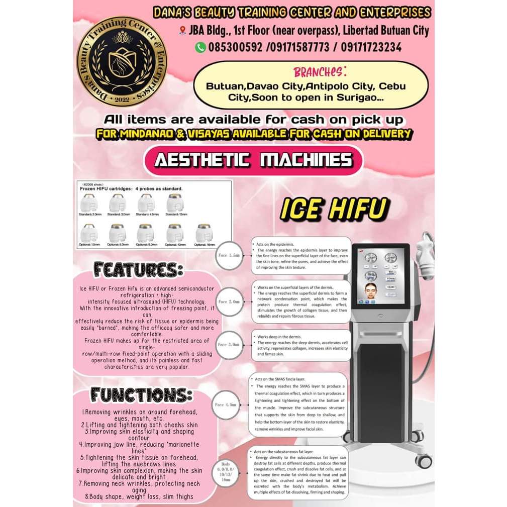 ICE HIFU AESTHETIC MACHINES | Shopee Philippines