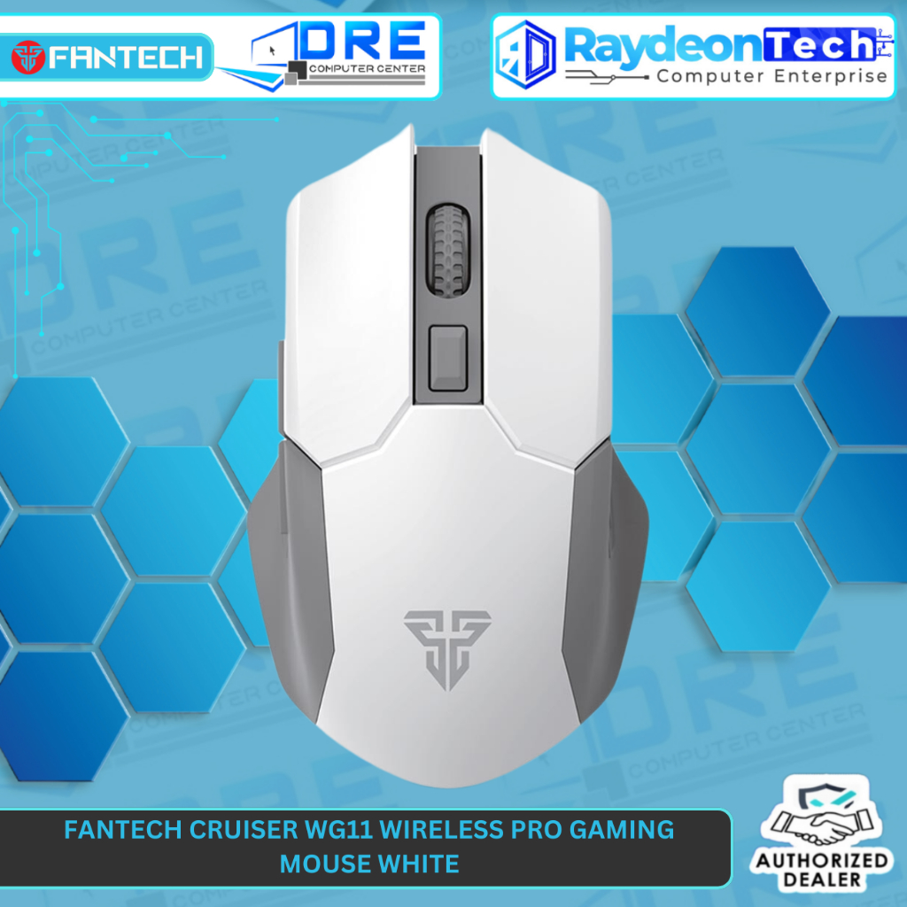 Fantech Cruiser WG11 Wireless Pro Gaming Mouse WHITE | Shopee Philippines