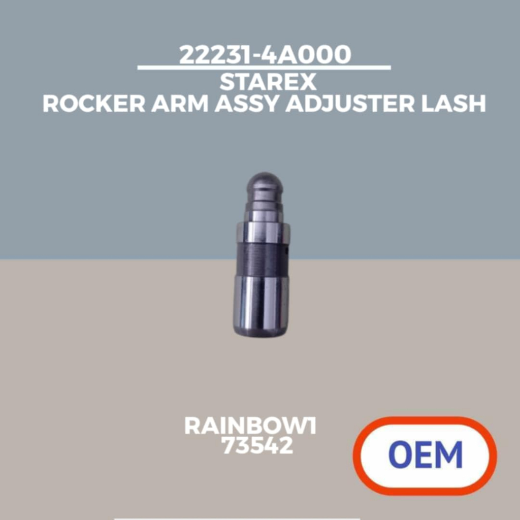 ROCKER ARM ASSY ADJUSTER LASH (CRDI,INA,OEM) FOR HYUNDAI STAREX (OEM ...