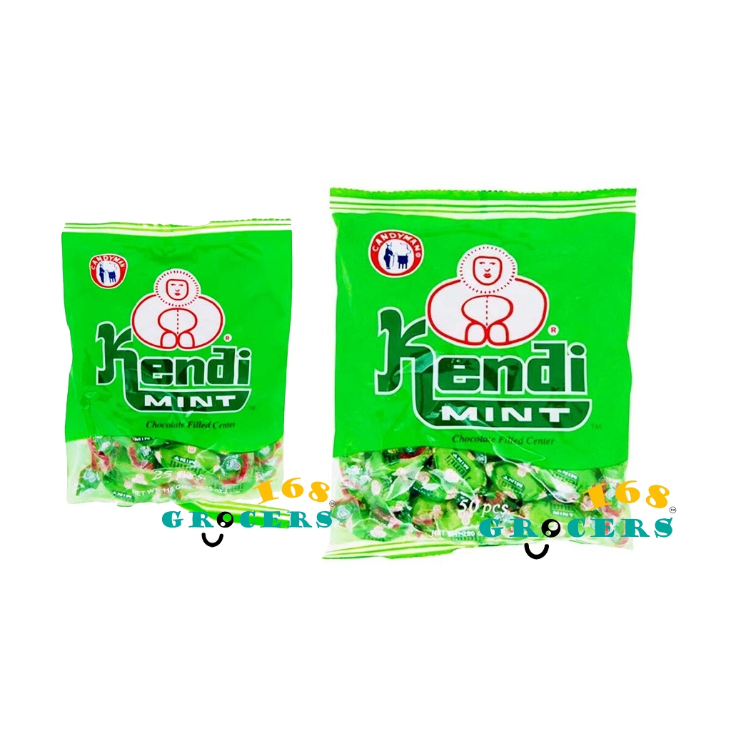 Kendi Mint Candy (Chocolate-filled Center) Approx 25pcs / Approx 50pcs ...