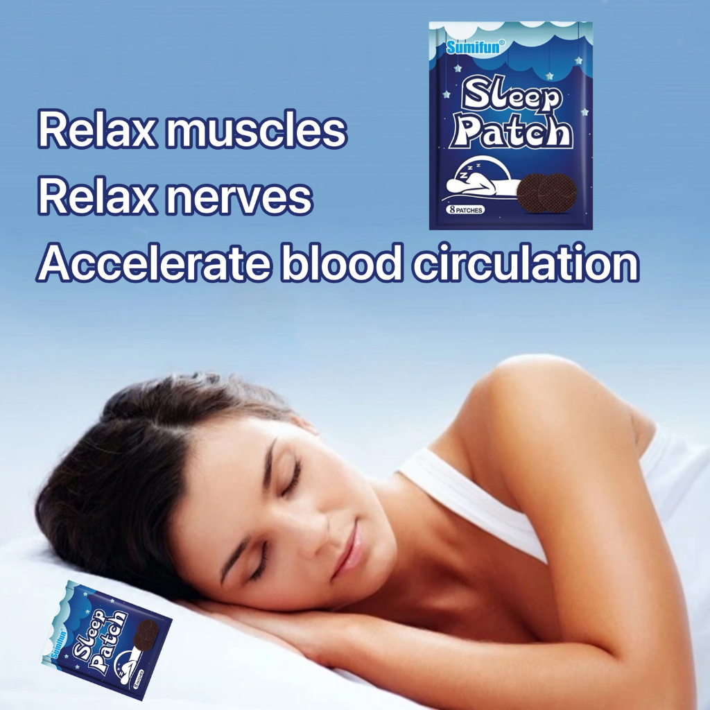 Sleep Patch 8in1 Relieve Stress Sticker Improve Insomnia Plaster ...
