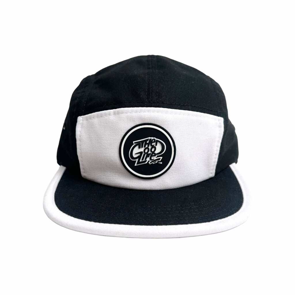 GOODLIFE - 5 PANEL HAT "MERGE" (BLACK/WHITE) | Shopee Philippines