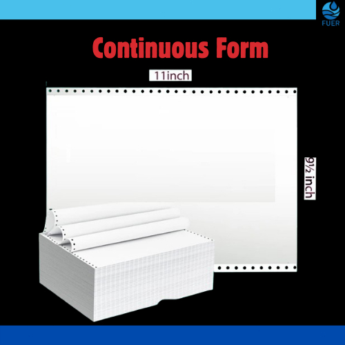 2Ply 1000 set/3ply 500set Carbonless Continuous Form Paper 9.5inch x ...