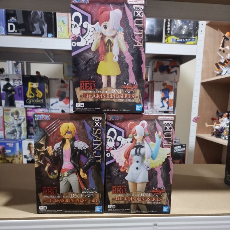 one piece dxf figure OP red film uta nami luffy sanji | Shopee Philippines