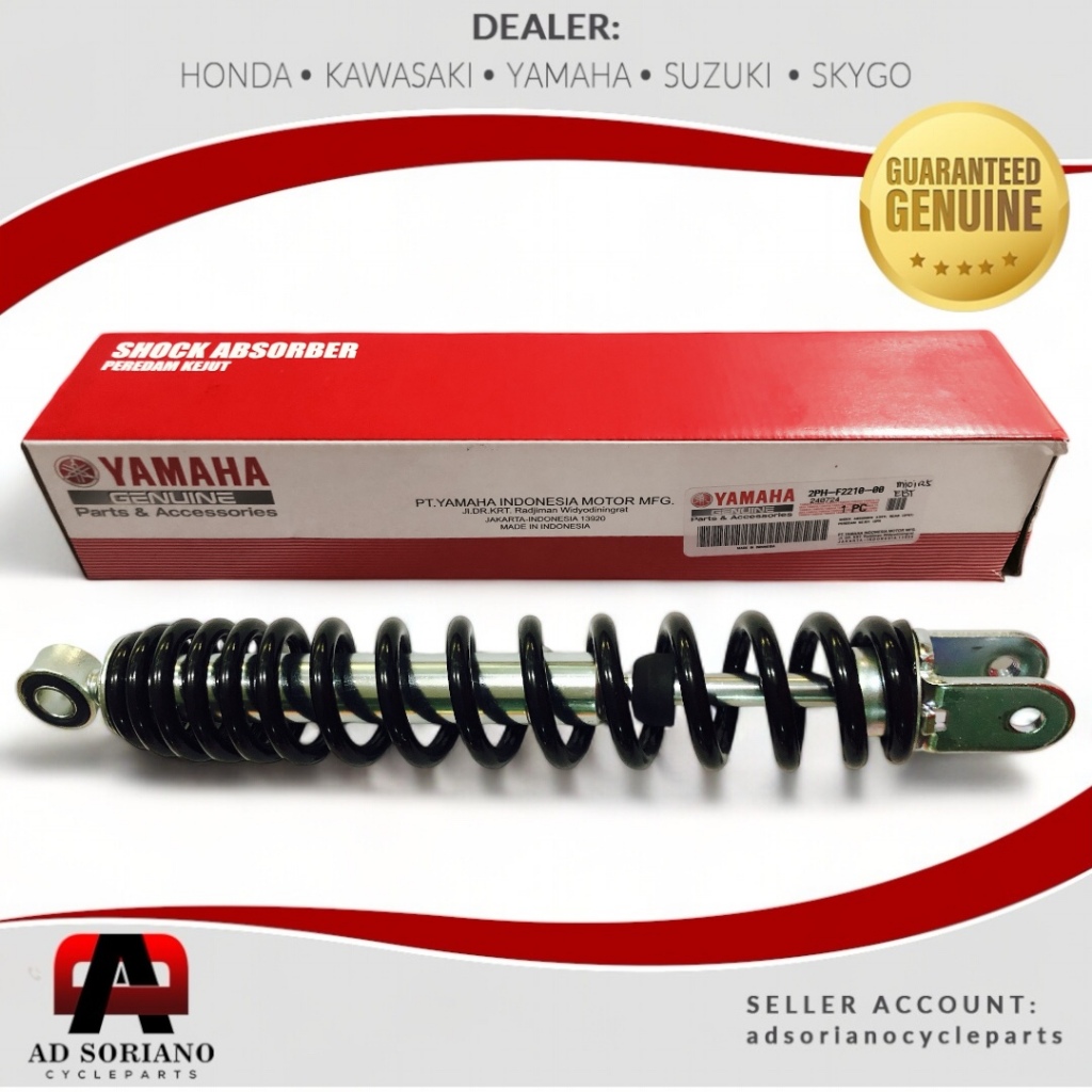 MIO i 125 MIO SPORTY REAR SHOCK ABSORBER 2PH-F2210-00 GENUINE | Shopee ...