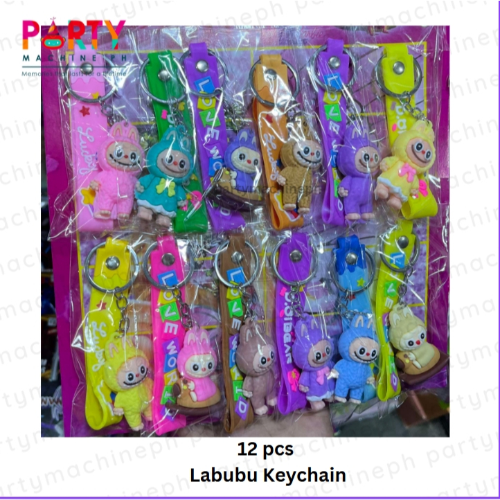 12pcs Labubu Keychain / Labubu Giveaways / Labubu Gift Ideas / Labubu ...