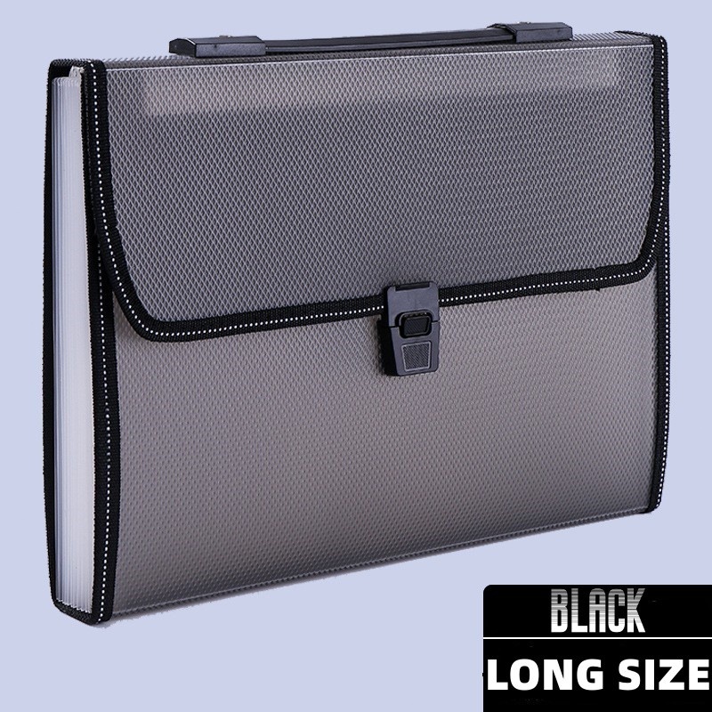 Expanding File Folder Long Document Bag Briefcase File Bag Business ...