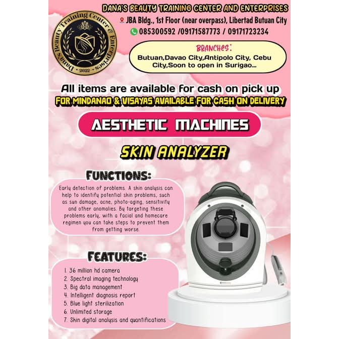 SKIN ANALYZER AESTHETIC MACHINE | Shopee Philippines