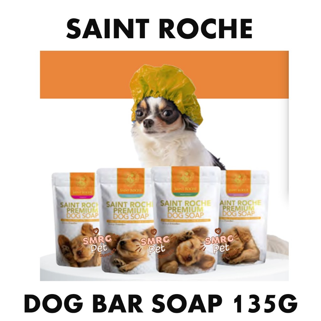 Pet Kingdom Saint Roche (St. Roche) Premium Dog Bar Soap for Pet 135g ...