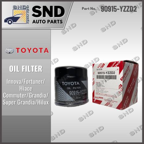 TOYOTA OIL FILTER for Innova/Fortuner/Hiace Commuter/Grandia/Super ...