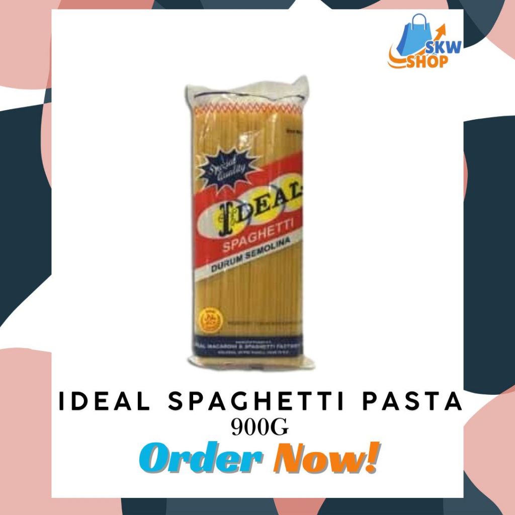 Ideal Spaghetti Pasta 900g Certified Halal (hi quality) affordable ...