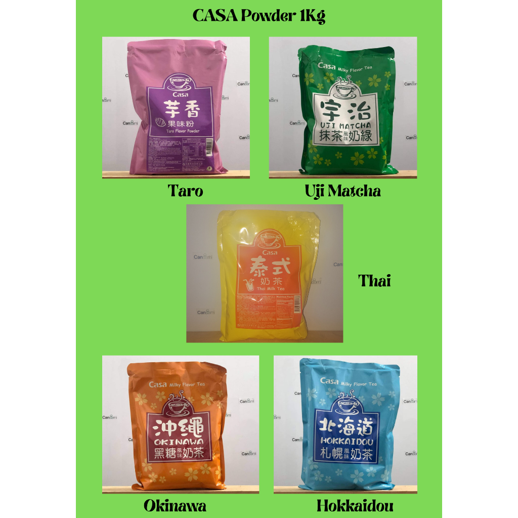 CASA Powder Milktea Powder 1kg for Milk Tea , Frappe , Shakes , Milktea ...