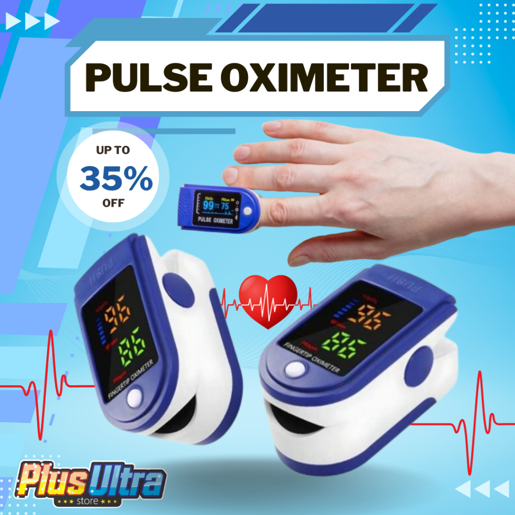 Portable Finger Pulse Oximeter LED HOME Fingertip Pulse Oximeter Heart ...