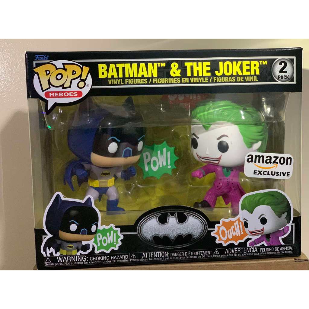 Funko Pop! Heroes: Batman's 85th Anniversary - Batman and The Joker | Shopee Philippines