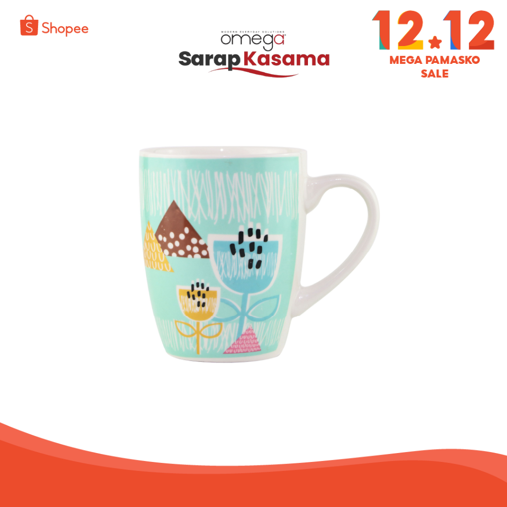 Omega Houseware Sage Newbone Mug 12oz in Giftbox | Shopee Philippines