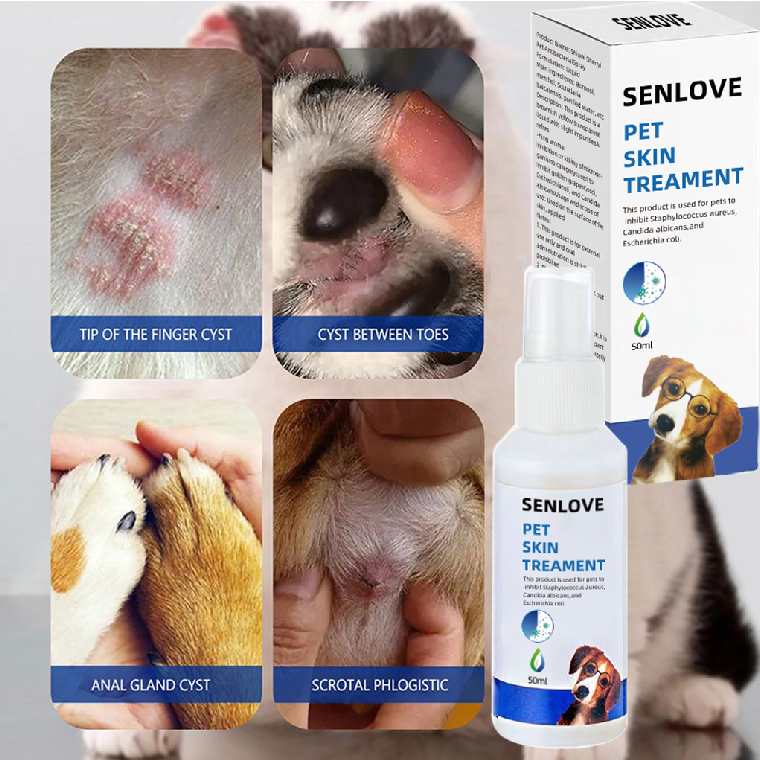 SENLOVE Pet Skin Treatment For Dogs Galis Ng Aso Gamot Pet Anti fungal ...