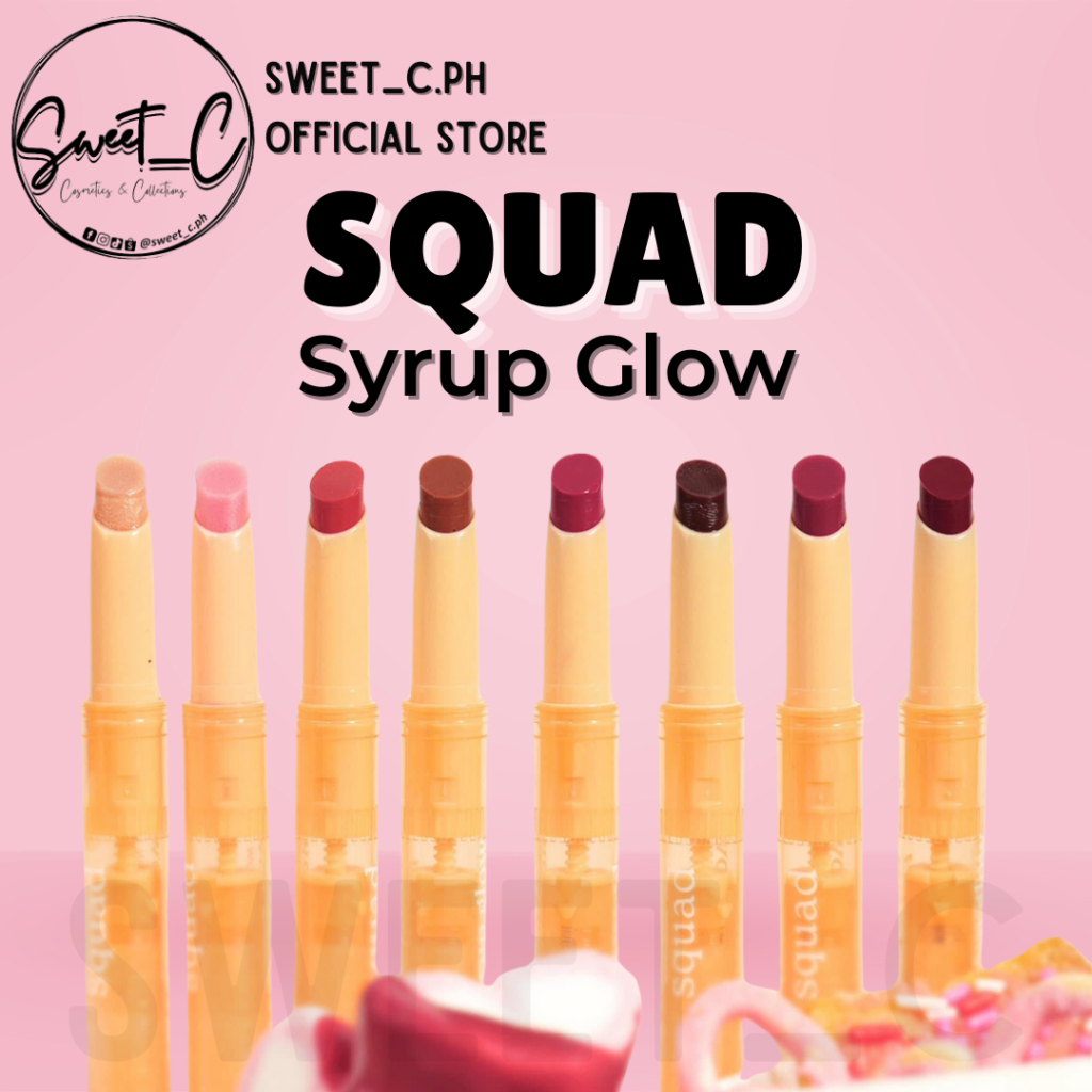Squad Cosmetics Syrup Glow | Shopee Philippines
