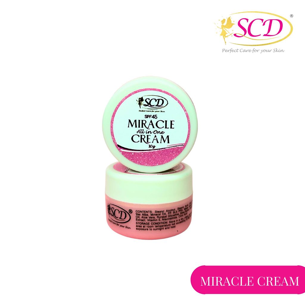 Scd Miracle Cream all in one whitening original | Shopee Philippines