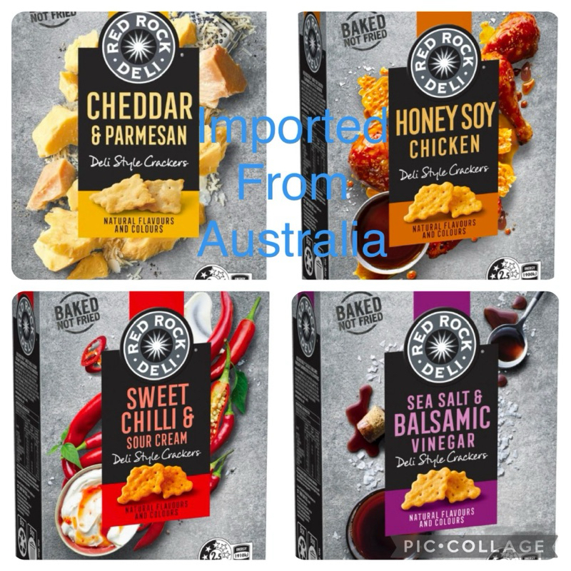 Red Rock Deli Crackers 135g | Shopee Philippines