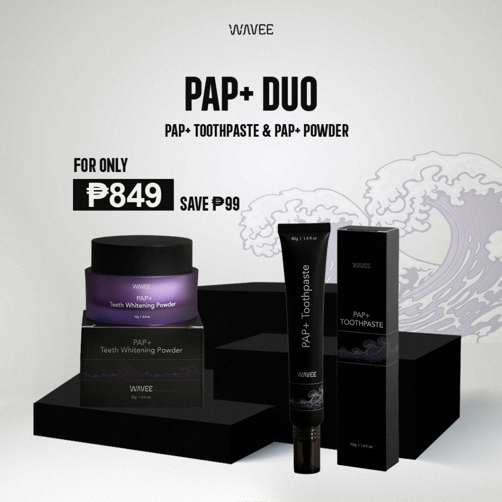 Wavee PAP+ Duo / PAP+ Whitening Toothpaste / PAP+ Whitening Powder ...