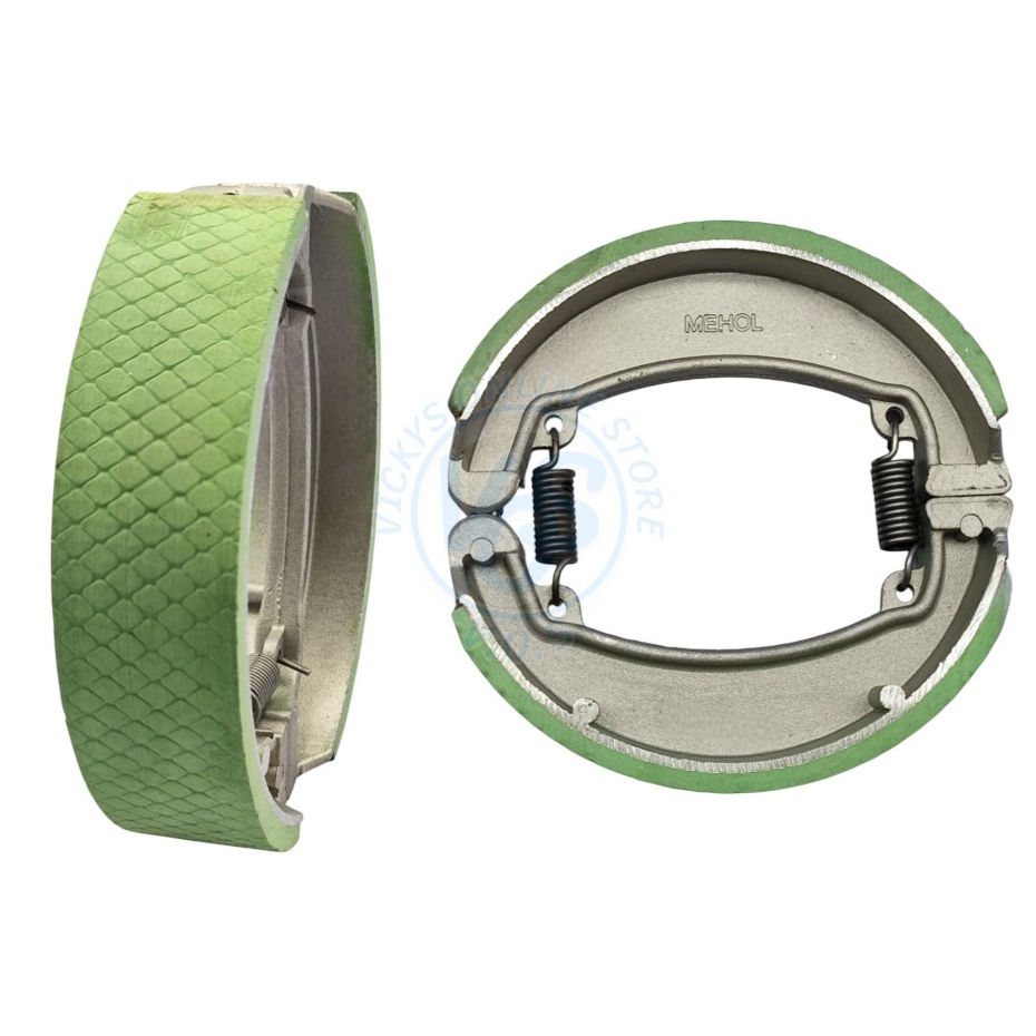 FRONT BRAKE SHOE FOR RUSI TC/ MACHO125/150/175 (rubberized color ...