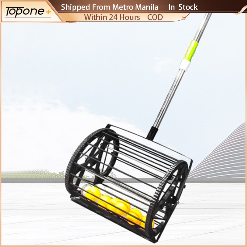 Tennis Ball Picker Portable Tennis Ball Rolling Ball Collector Scalable ...