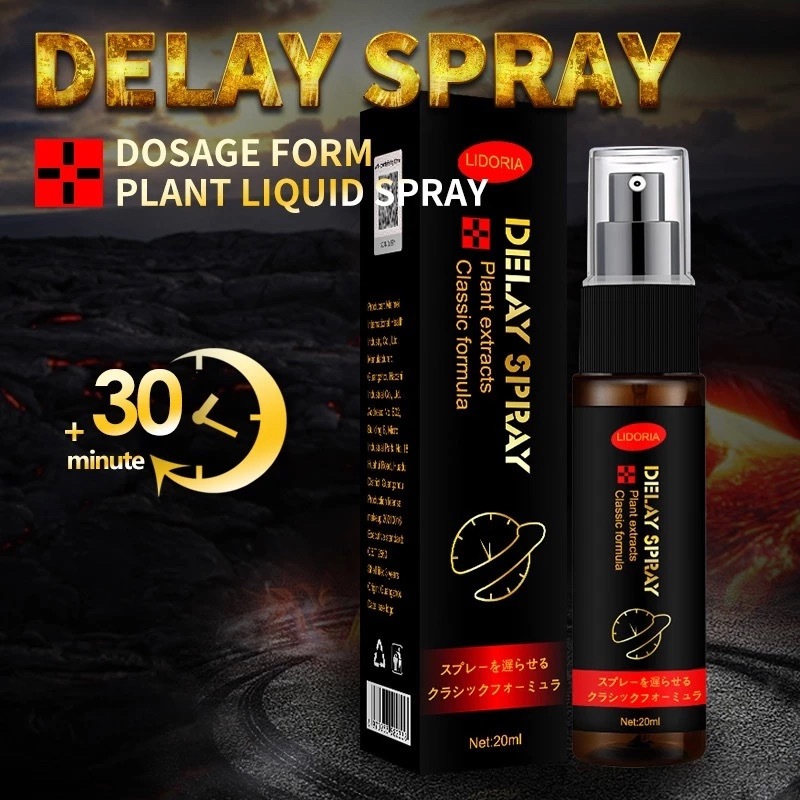 Delay Spray Natural Herbal Plant Extract 20ml Men's Health Delay spray ...