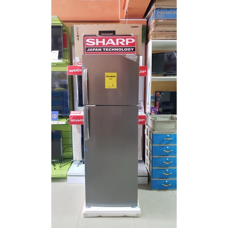Sharp Refrigerator Two Door Direct Cooling | Shopee Philippines