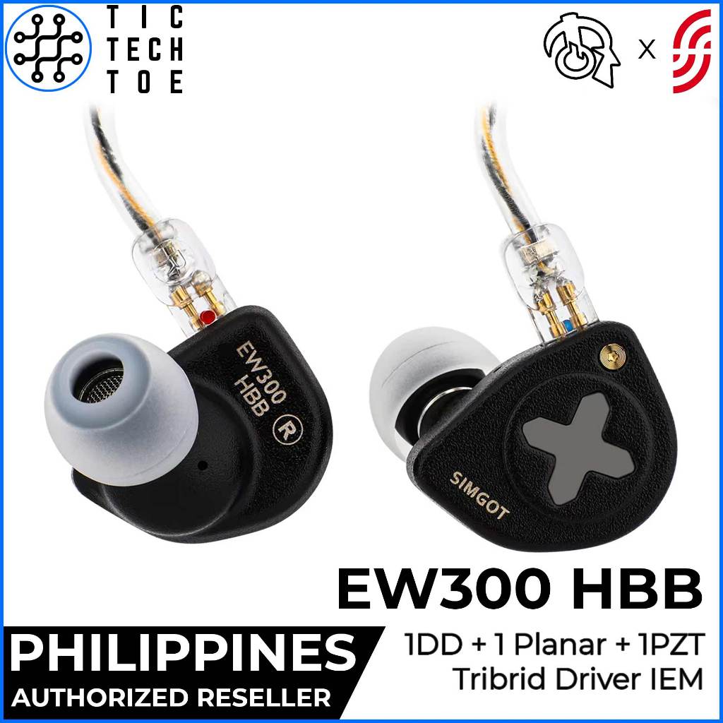 SIMGOT x HBB EW300 Triple Hybrid DD+PZT+Planar Driver Metal Shell ...