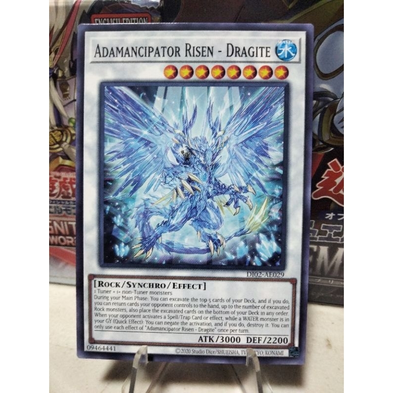 [AE] Adamancipator Risen Dragite DI02 AE029 Original Yu-Gi-Oh Card ...