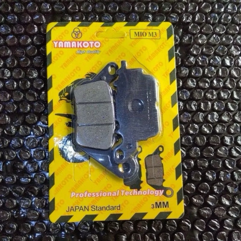 DISC PAD BRAKE PAD YAMAKOTO FOR MIO I 125 / NMAX FRONT/AEROX/LC 150 ...