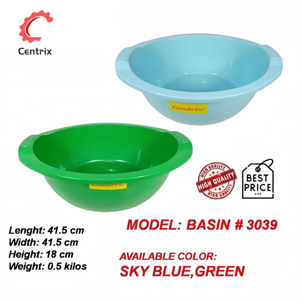 Centrix Wash Basin Thick Plastic Wash Basin Household Large Baby Adult Laundry Basin Planggana ...